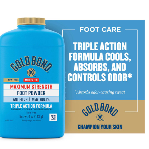 Gold Bond Medicated Maximum Strength Anti-Itch Foot Powder | Gen C Beauty