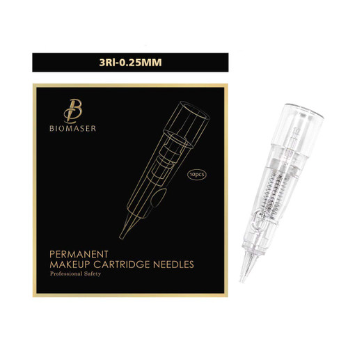 Biomaser 3RL-0.25MM Replacement Cartridge Needles (10 pcs) - Gen C Beauty