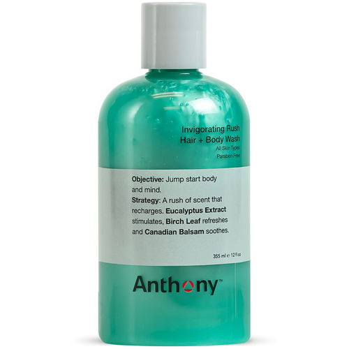 Dual-Purpose Anthony Invigorating Rush Hair + Body Wash