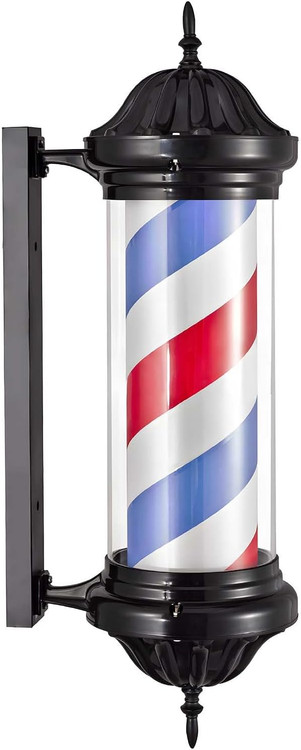 Rotating Cylinder Barber Pole Light 30 Inch | Gen C Beauty