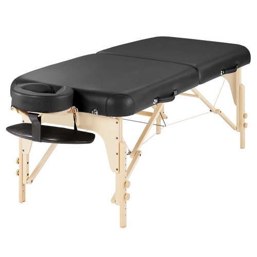 Premium Sponge Massage Table with Wooden Leg 3 Inch | Gen C Beauty