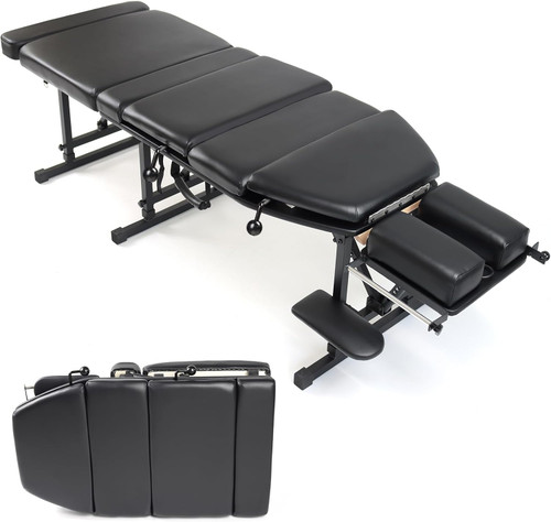 GEN'C BÉAUTY Professional Portable 2 Folding Chiropractic Table 2 Inch ...