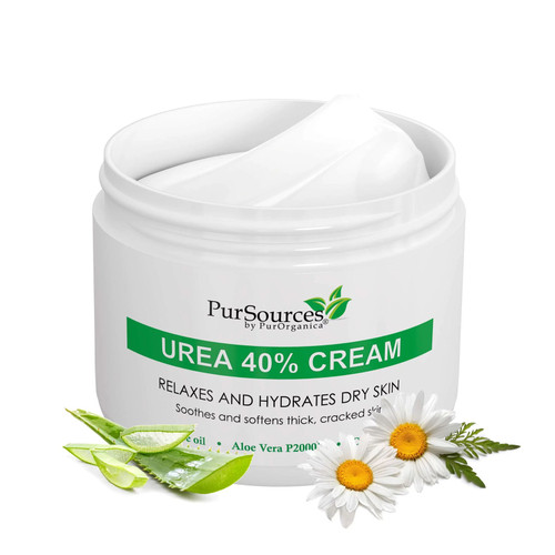 PurSources Urea 40% Foot Cream For Dry Skin | Gen C Beauty