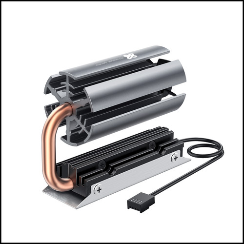Nitro Flex: High-Speed SSD NVME Cooler with Copper Heat Pipe