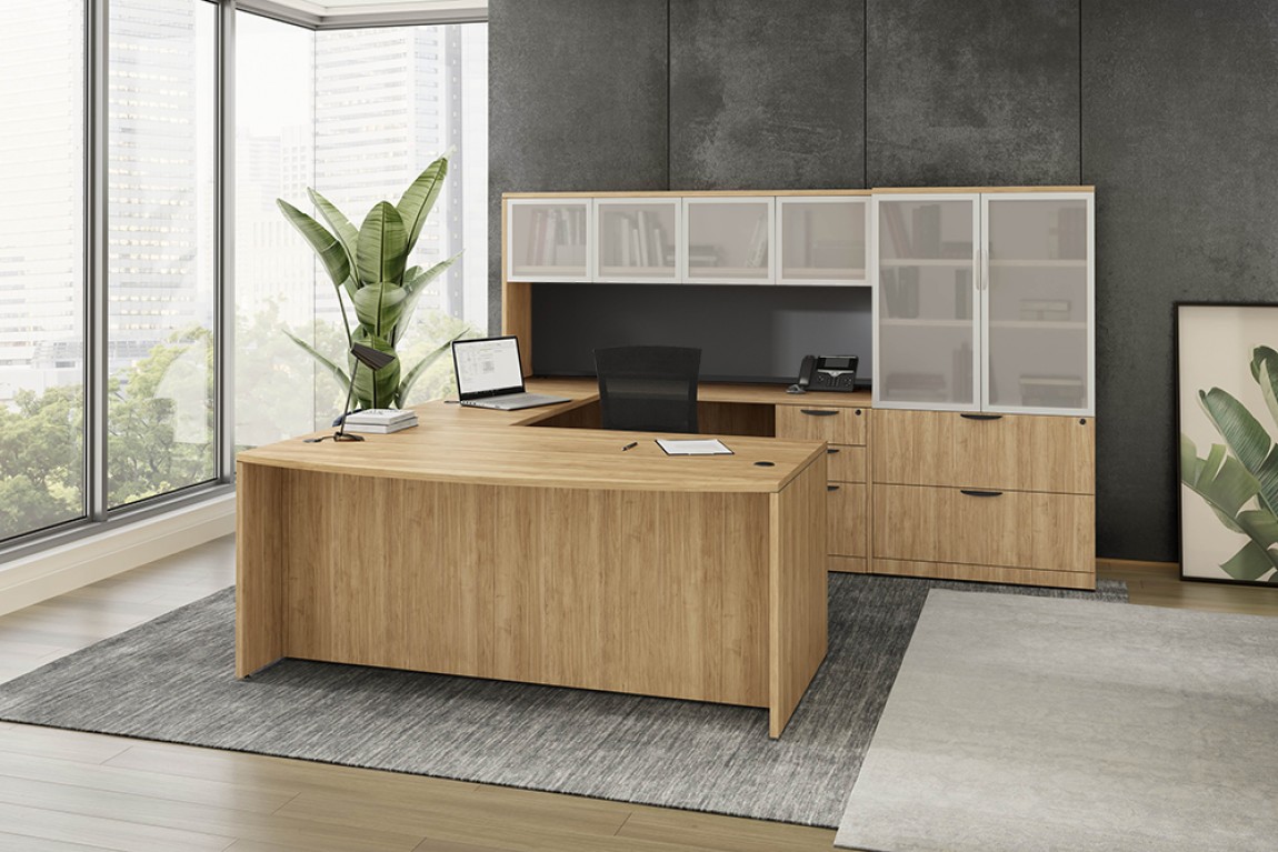Bow Front Desks that are Awesome Meeting Spaces in your Office ...