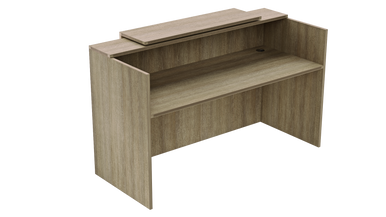 Ryker Series Reception Desk w/Overlay (MOSWSXK1011)