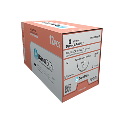 Sutura PGCL de monofilamento absorvível (12 un.) - Dental de Venta ...