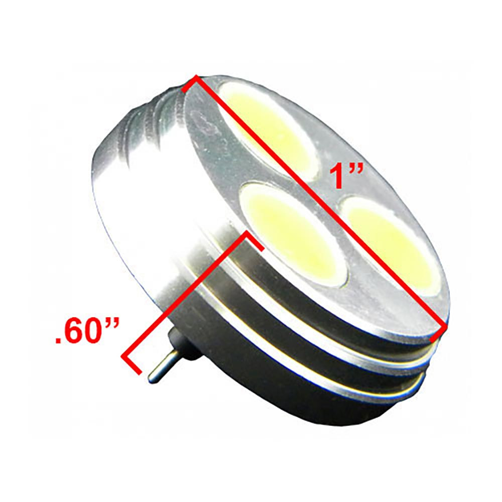 12V LED Cluster MR8 Retrofit Cool White Bulb | AQLighting