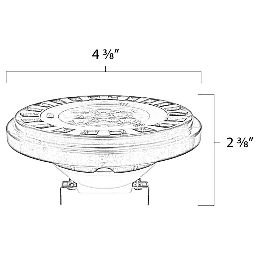 Warm White Dimmable PAR36 with 60° Wide Flood | AQLighting
