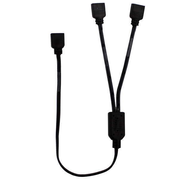 4 Pin to Dual 4 Pin Y Splitter Connector Cable by AQL