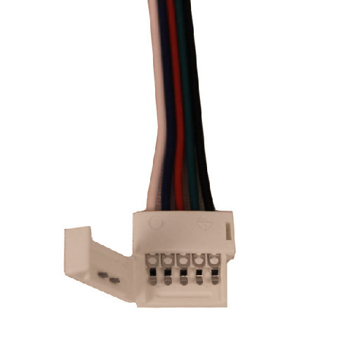 5 Wire Jumper Slip Connector for LED Tape Light | AQLighting