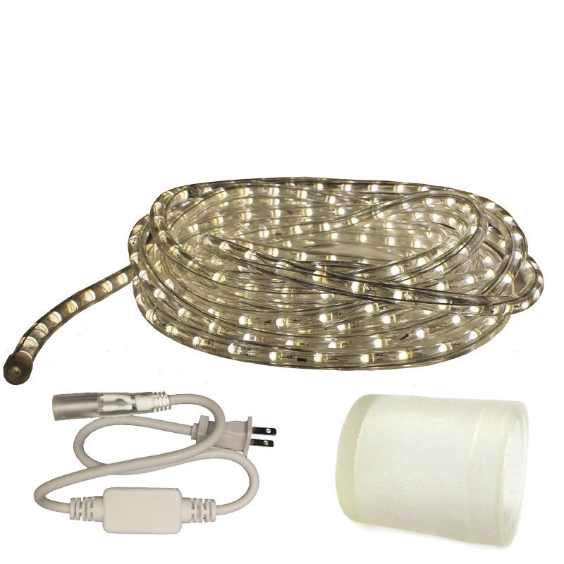 White LED Rope Light, Custom Cut Options | AQ Lighting