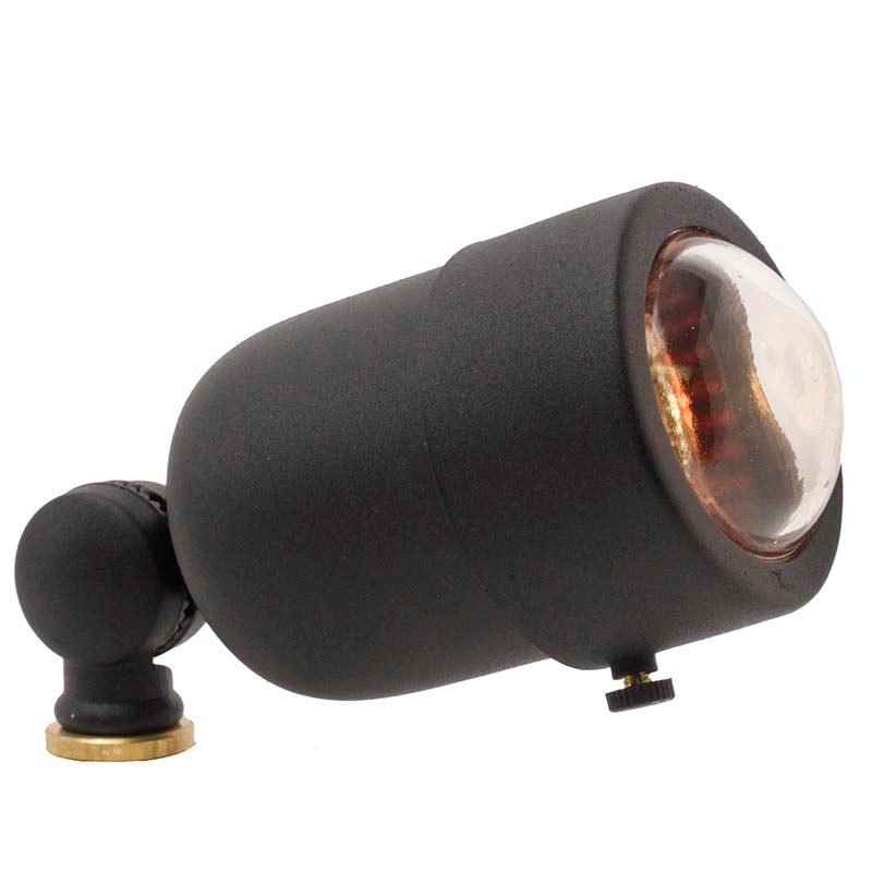 12V Mini Brass LED Outdoor Spotlight | AQLighting