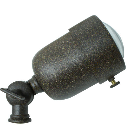 12V Mini Brass LED Outdoor Spotlight | AQLighting