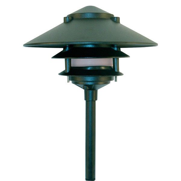 Finely Crafted Cast Aluminum 3 Tier Pagoda | AQLighting