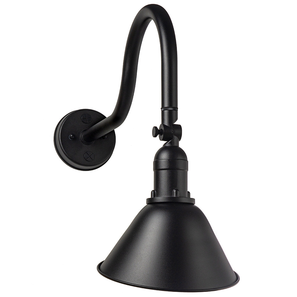Bronze LED Sign Light Outdoor Gooseneck Lighting | AQLighting
