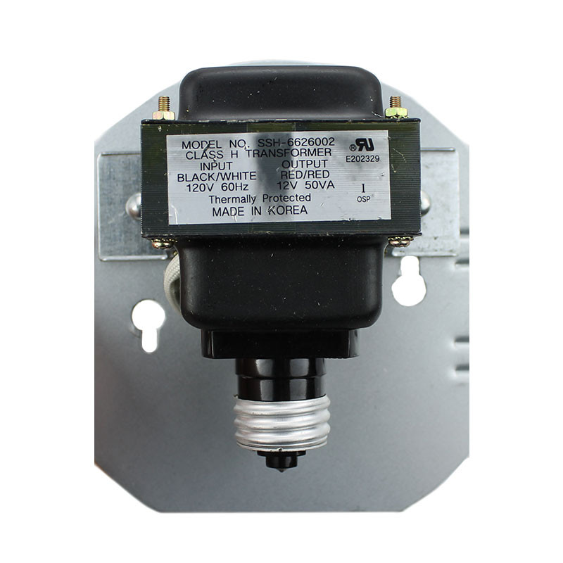 120V Medium Base to 12V GU4 Adapter Accessory | AQLighting