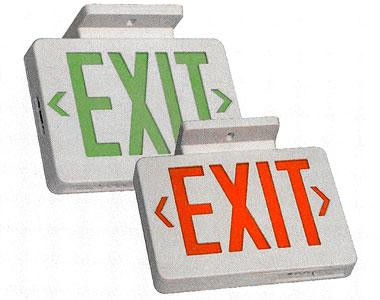 Easy Installation Thermo-Plastic LED Exit Sign | AQLighting