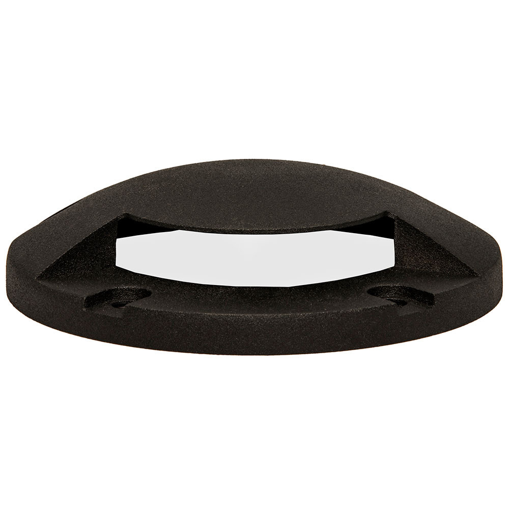 Black Cast Brass Mono-Directional Cover | AQLighting