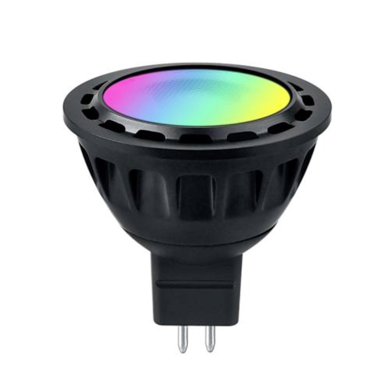 120v 7w Led Mr16 Cool White 60° Wide Flood W Remote Aqlighting