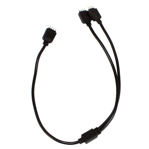 4 Pin to 4 Pin RGB Y-Splitter Adapter Cable (AQT-RGB-4PIN-12Y) by AQL