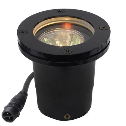 12V Composite In Ground Well Light with Open Face Cover