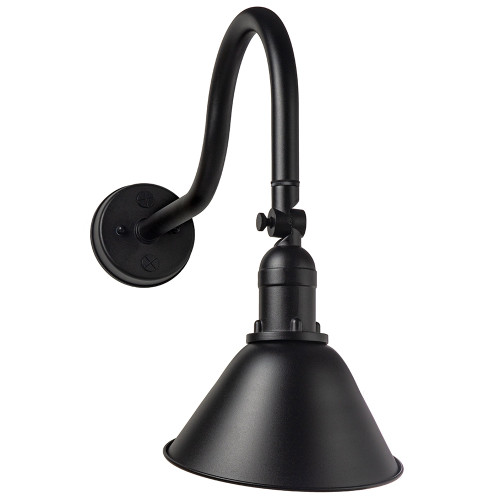 Bronze LED Sign Light Outdoor Gooseneck Lighting | AQLighting