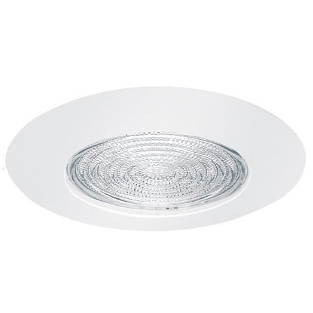 White Plastic Fresnel Shower Trim Ring Kit | AQLighting