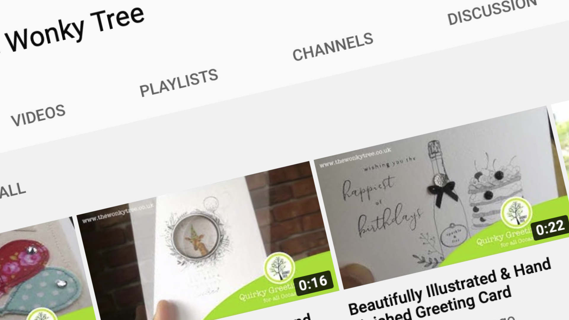 Unique Greeting Cards | The Wonky Tree store - The Wonky Tree