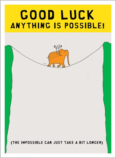 Quirky, Funny Good Luck Greeting Cards | Humour