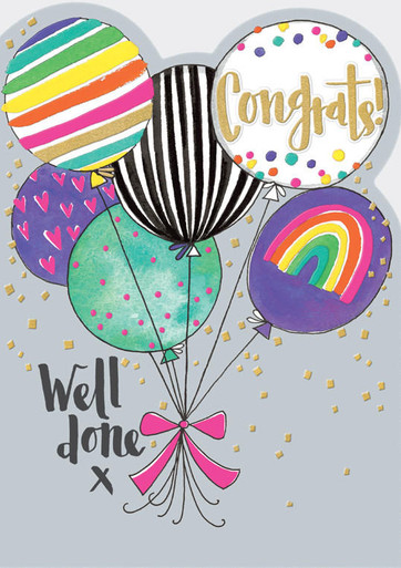 Quirky & Cool Congratulations Card - Rachel Ellen