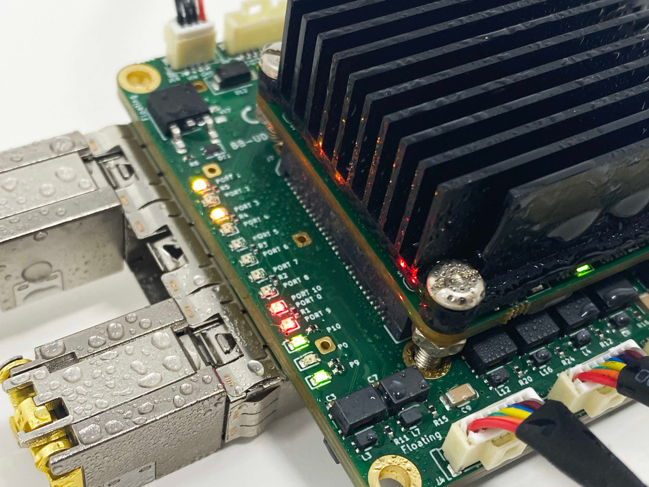 UbiSwitch Module 3 x 10GBASE-T + 8 1GBASE-T Switch