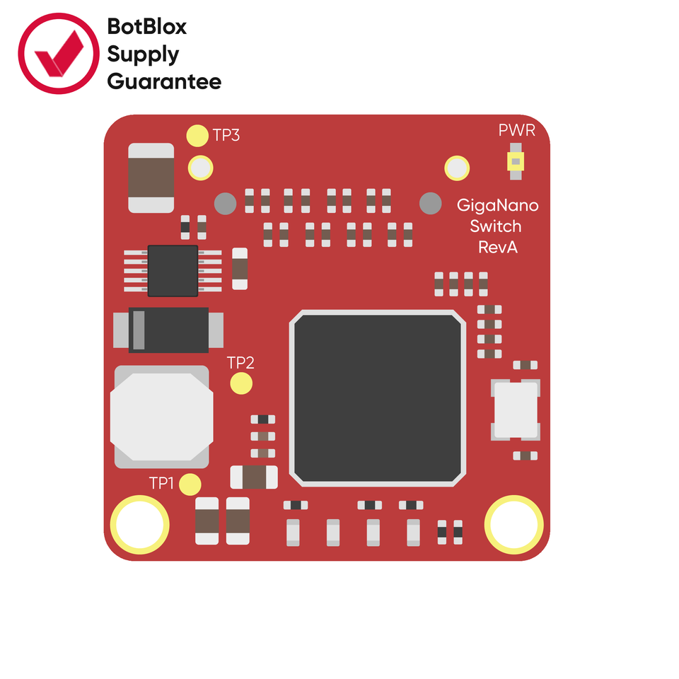GigaBlox Nano - Micro GigaBit Switch 4 Port Network Switch