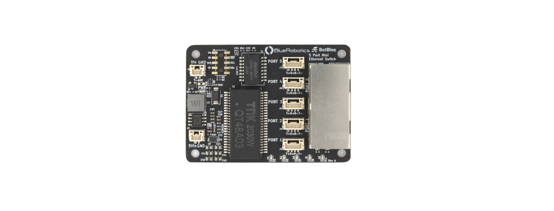 Blue Robotics Ethernet Switch: Test Results - BotBlox