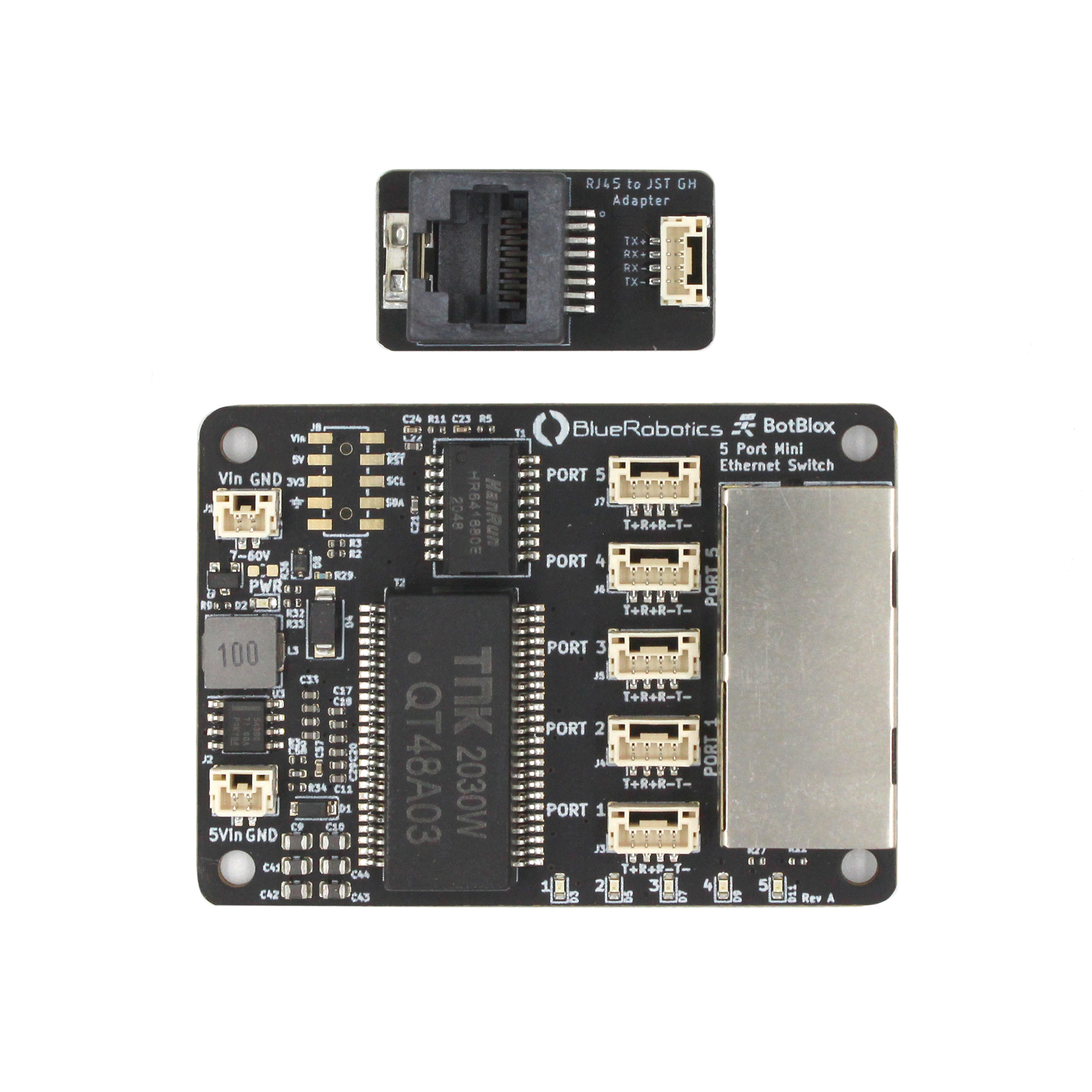 Blue Robotics Ethernet Switch: Test Results - BotBlox