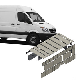 AutoPly High Roof Extended Insulation Kit for Mercedes Sprinter - 1 ...