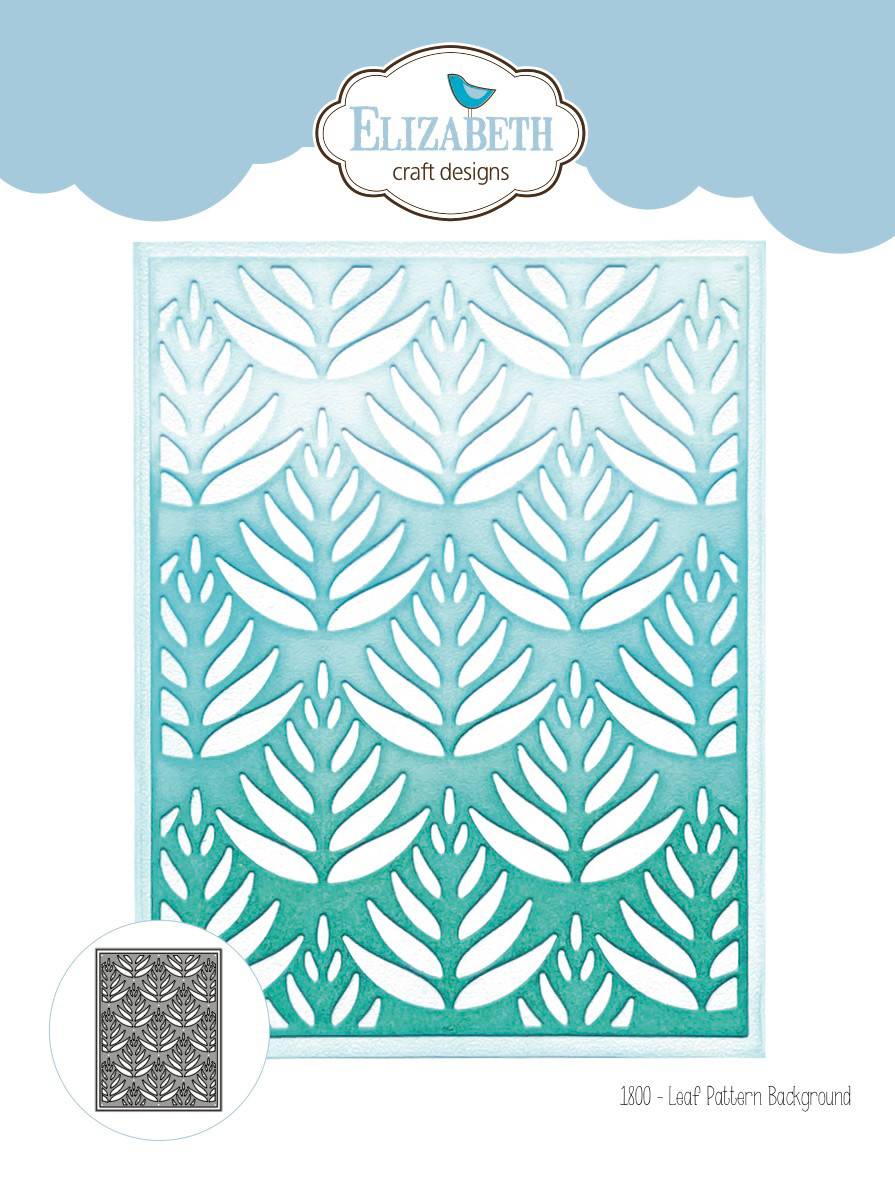 Elizabeth Craft Designs Background Dies - Leaf Pattern - Scrapbooking ...