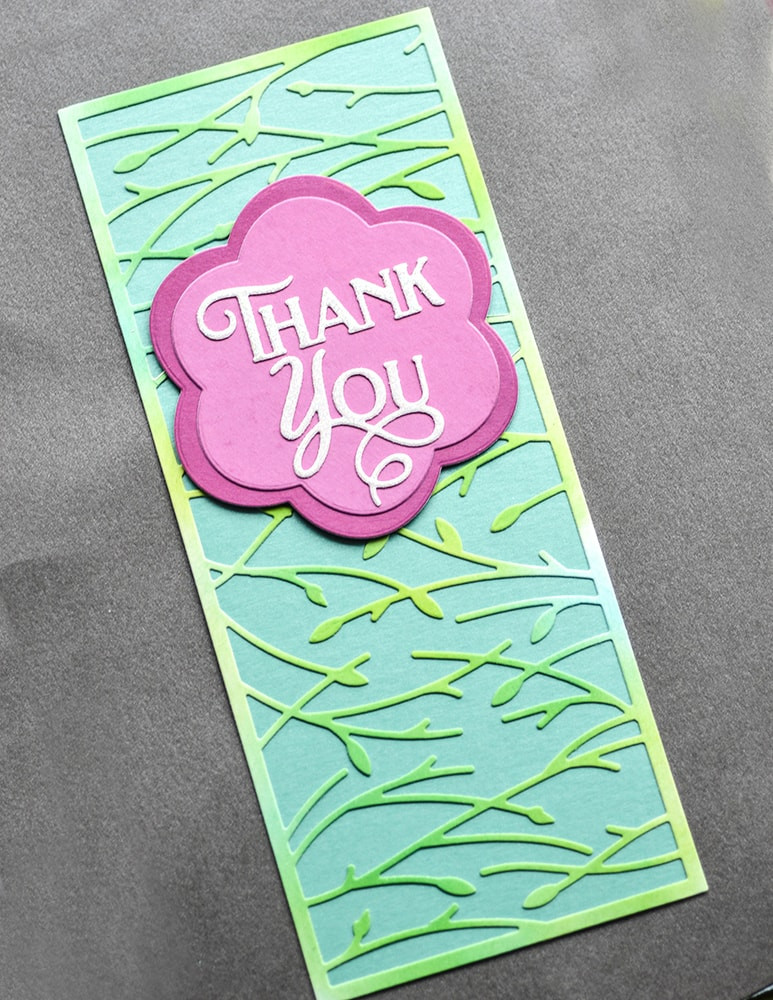 Memory Box Poppystamps Slim Plate Dies - Leafy Vines - Scrapbooking ...