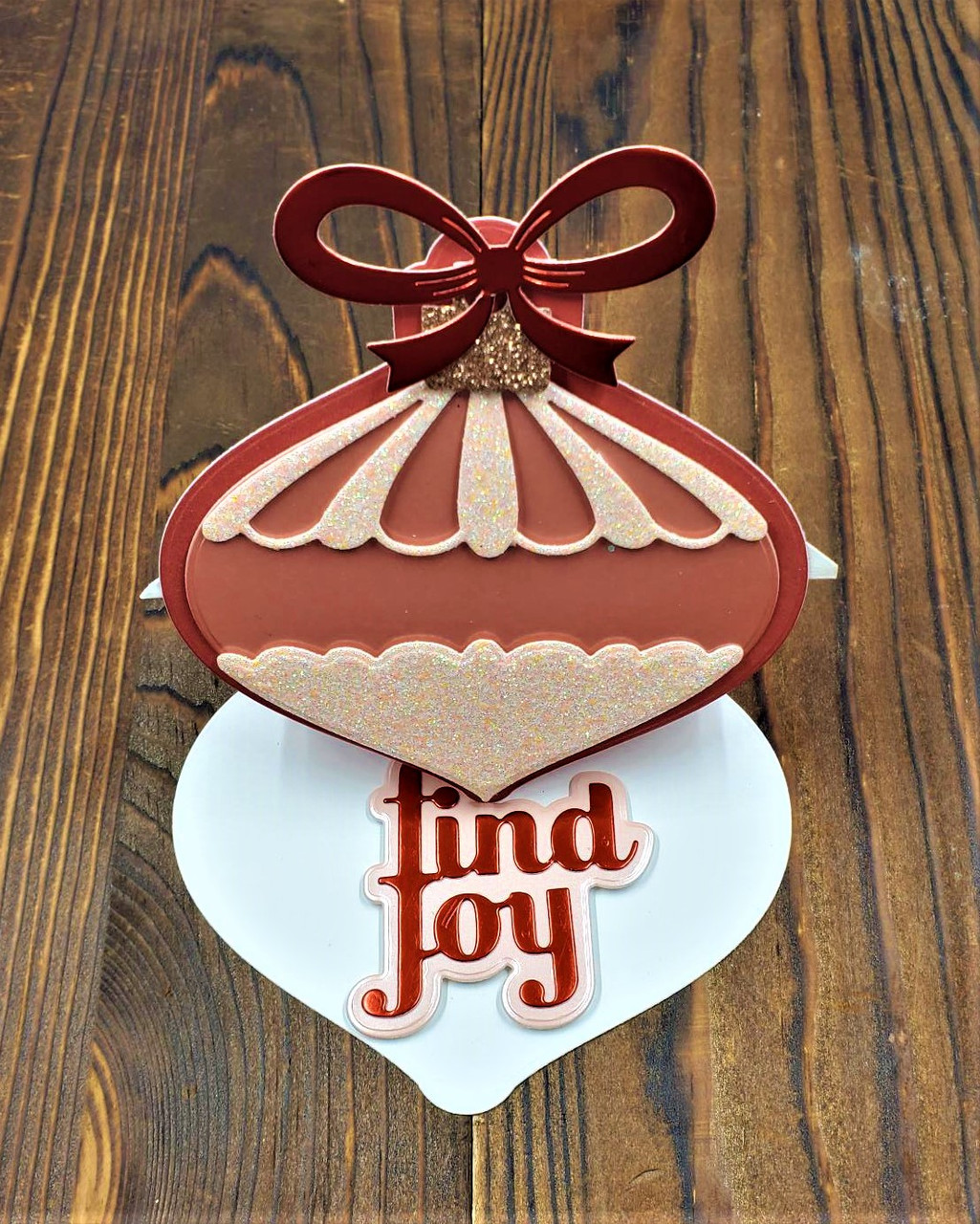 Memory Box Birch Press Design Dies - Christmas Ornament Easel ...
