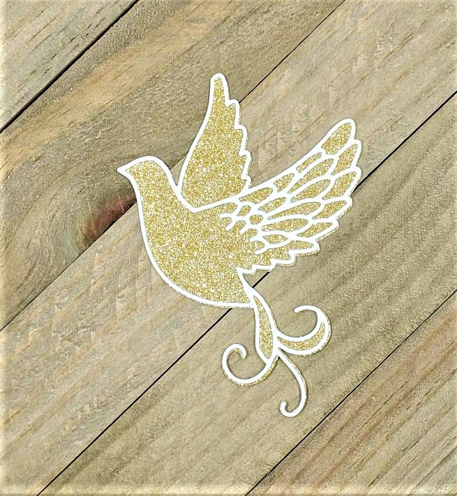 Memory Box Birch Press Design Dies - Adornment Dove - Scrapbooking Made ...
