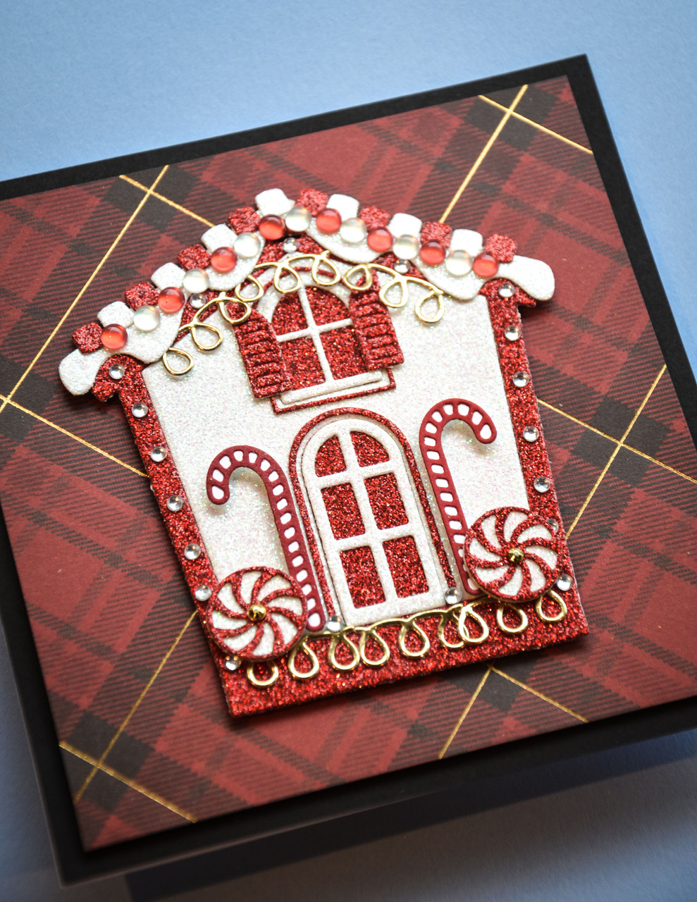Memory Box Dies - Gingerbread House Frame - Scrapbooking Made Simple