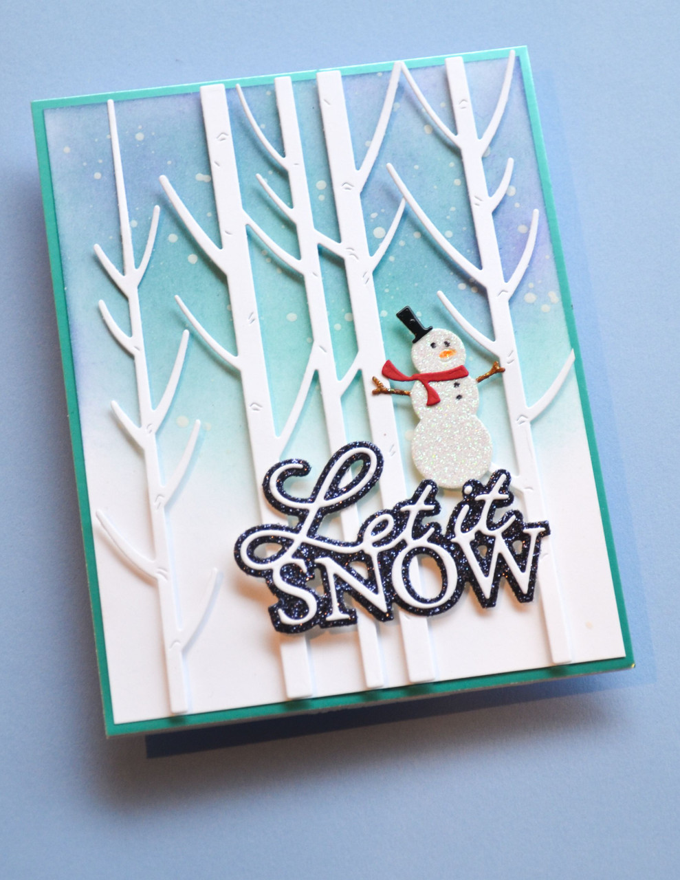 Memory Box Dies - Birch Tree Trunks - Scrapbooking Made Simple