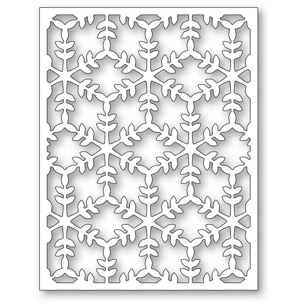 Memory Box Dies - Aurora Snowflake Frame - Scrapbooking Made Simple