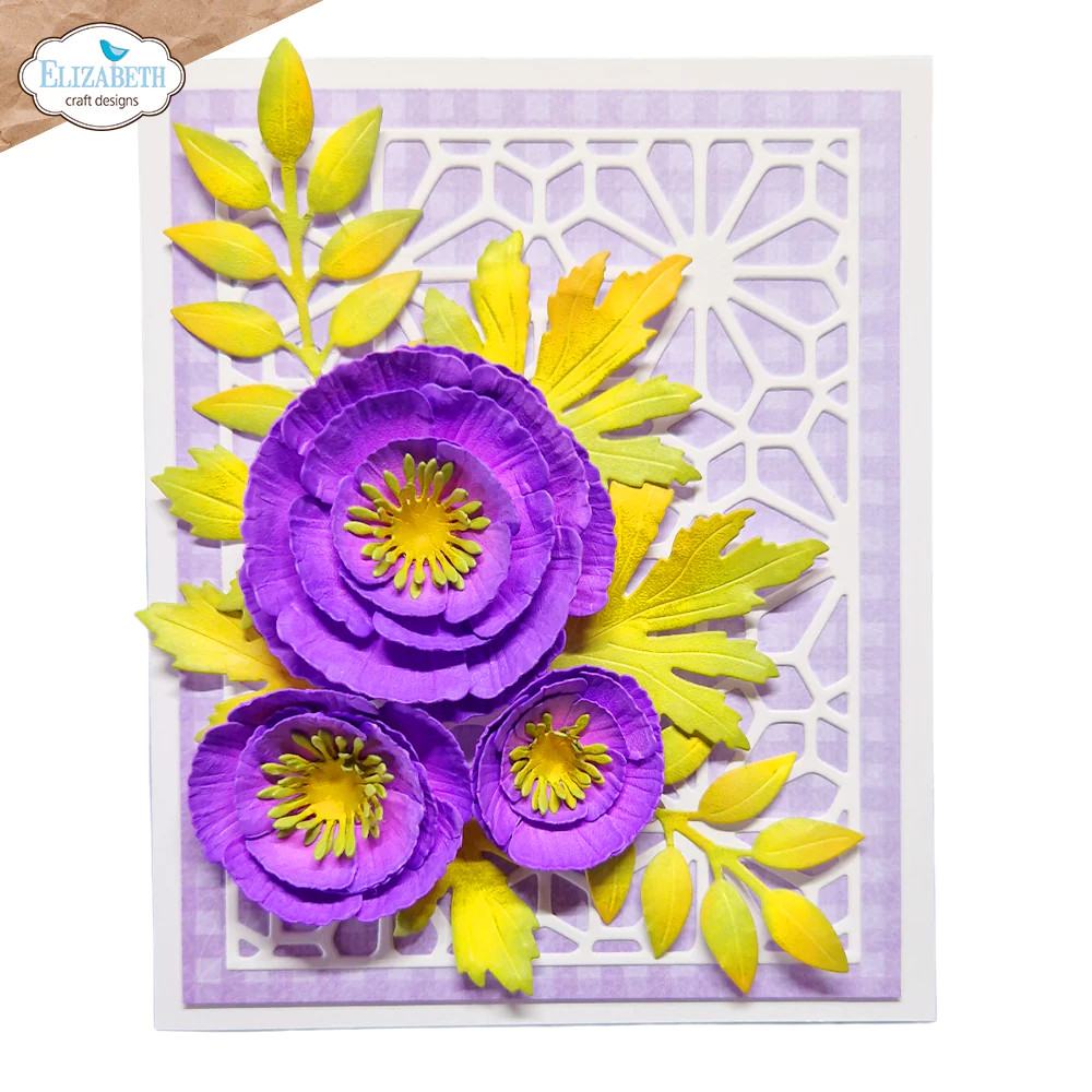 Elizabeth Craft Designs Paper Flowers Dies - Florals 25 - Scrapbooking ...