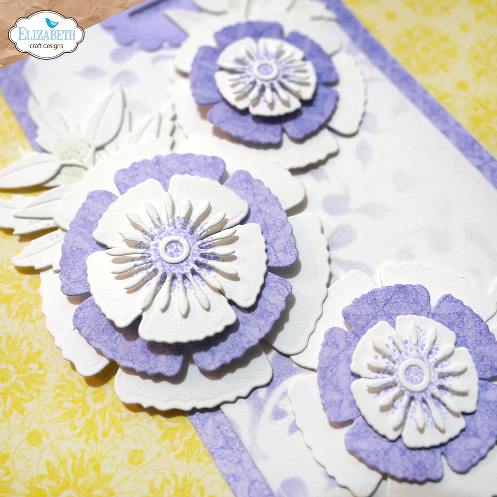 Elizabeth Craft Designs Paper Flowers Dies - Florals 25 - Scrapbooking ...