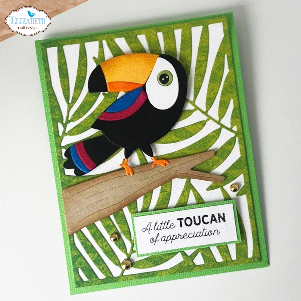 Elizabeth Craft Designs Dies - Teddy the Toucan - Scrapbooking Made Simple