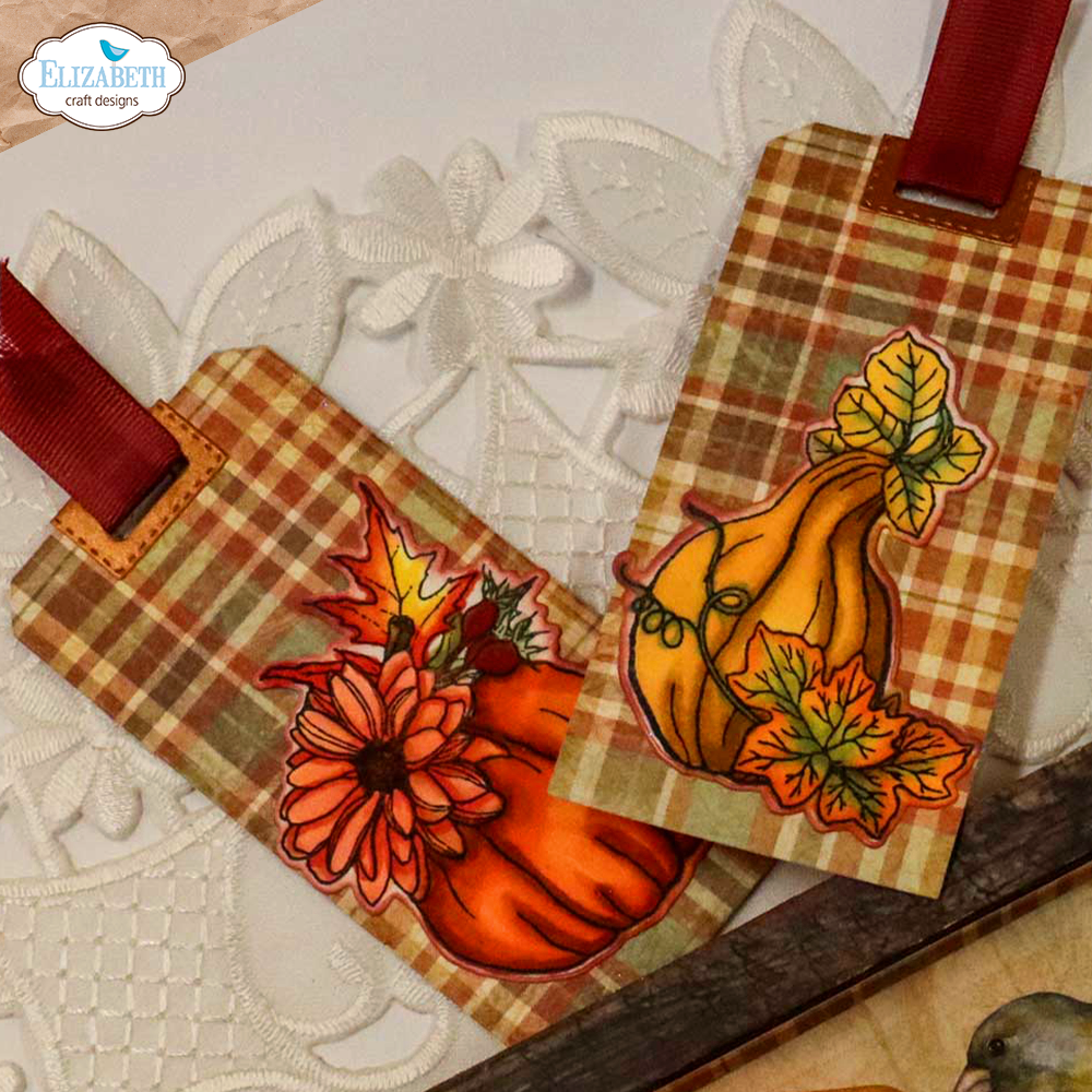 Elizabeth Craft Designs Paper Flowers Stamp and Die Set - Autumn ...