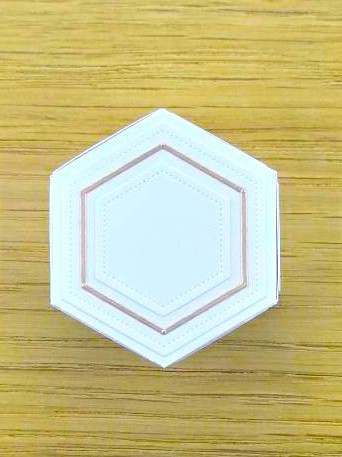Simple and Basic Dies - Hexagon Box - Scrapbooking Made Simple