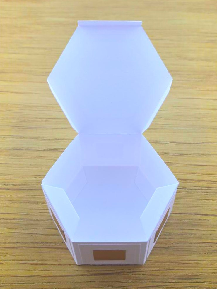 Simple and Basic Dies - Hexagon Box - Scrapbooking Made Simple