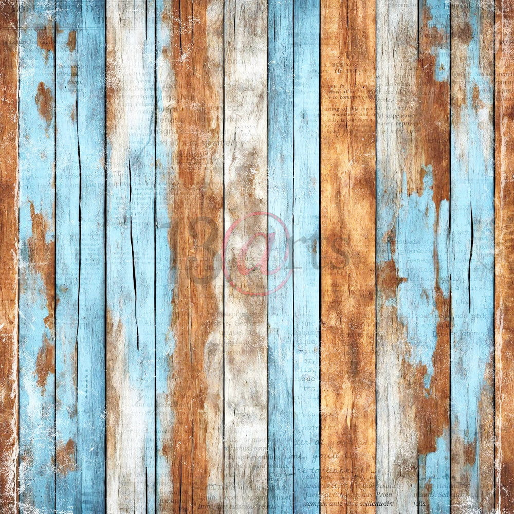13 Arts 6x6in Scrapbooking Paper Pad - Vintage In Blue - Scrapbooking ...